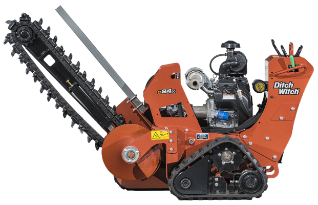 C24X Walk-Behind Trencher | Ditch Witch Middle East